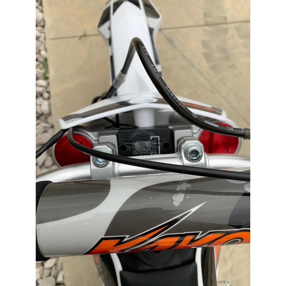 Minicross Kayo KT50 Cross Racing 50cc 2 tempi 9HP ruote 14-12 ...