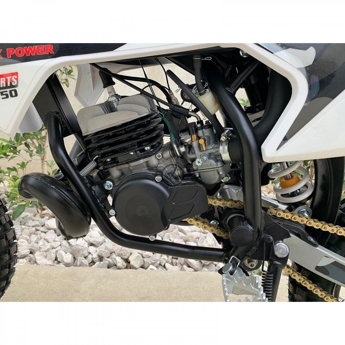 Minicross Kayo KT50 Cross Racing 50cc 2 tempi 9HP ruote 14-12 ...