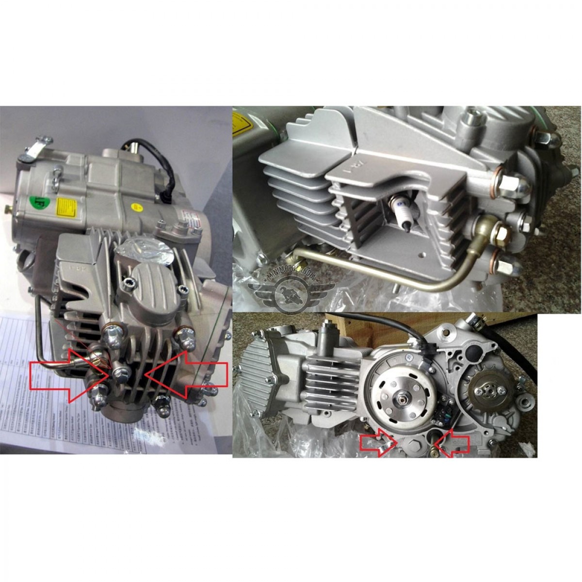 Motore YX 160cc ZR-1 Piattelli Ergal Testa 53mm | Minimotolandia